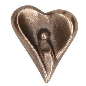 Hjerte Engel - Engle i Bronze - Galleri Art Expo
