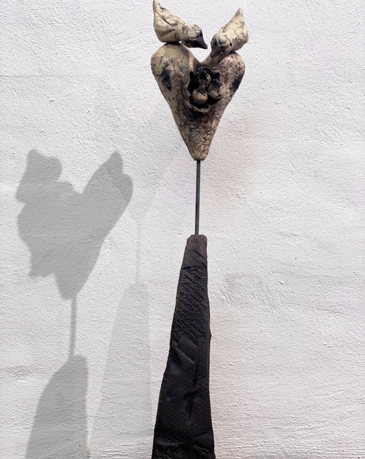 Livet med dig, raku keramik af Hanne Munk - Hanne Munk - Galleri Art Expo