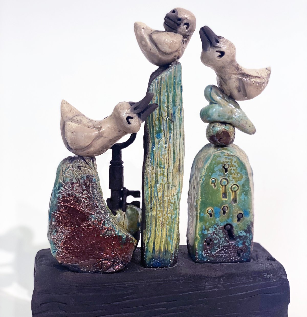 Livets Cirkel, keramik af Hanne Munk - Hanne Munk - Galleri Art Expo