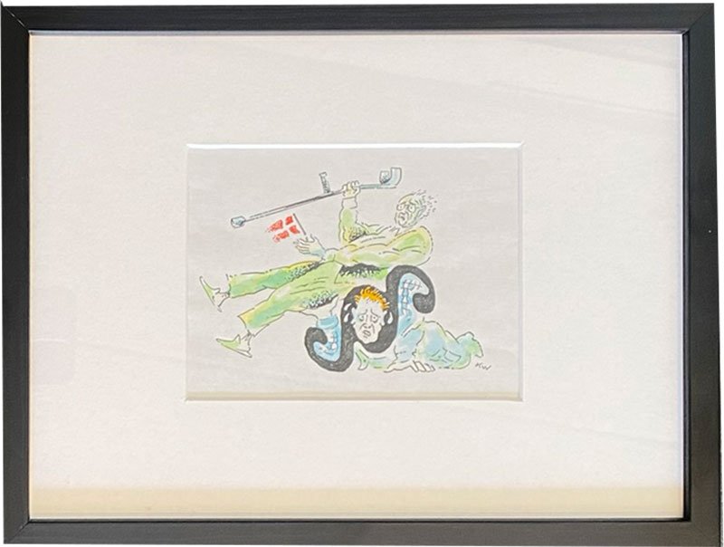 Kurt Westergaard - unika kronik 18x24cm - Kurt Westergaard - Galleri ...