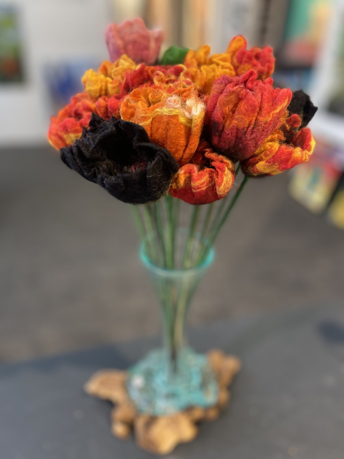 Filtet valmue af Kirstin Damgaard - Kirstin Damgaard - Galleri Art Expo