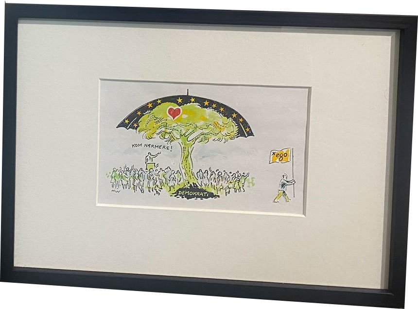 Kurt Westergaard 18x24cm, Kronik lavet for Jyllandsposten - Kurt ...