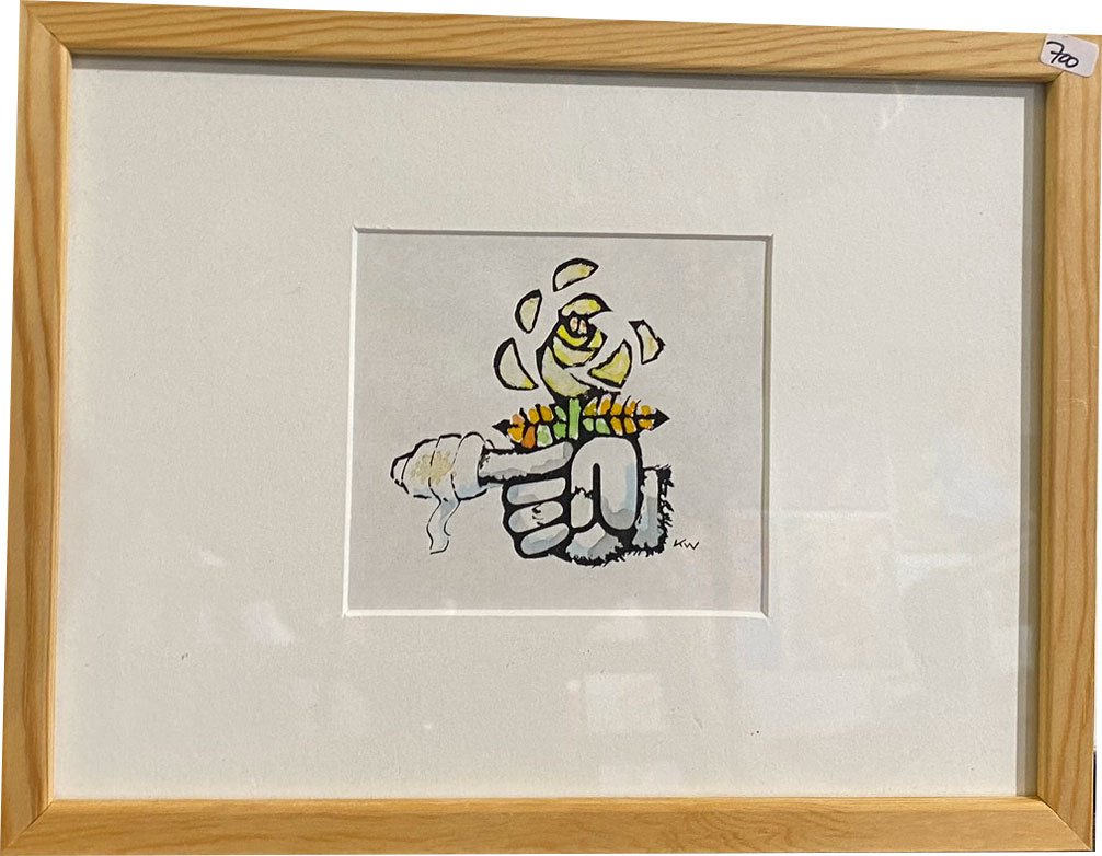 Kurt Westergaard 18x24cm - Kurt Westergaard - Galleri Art Expo