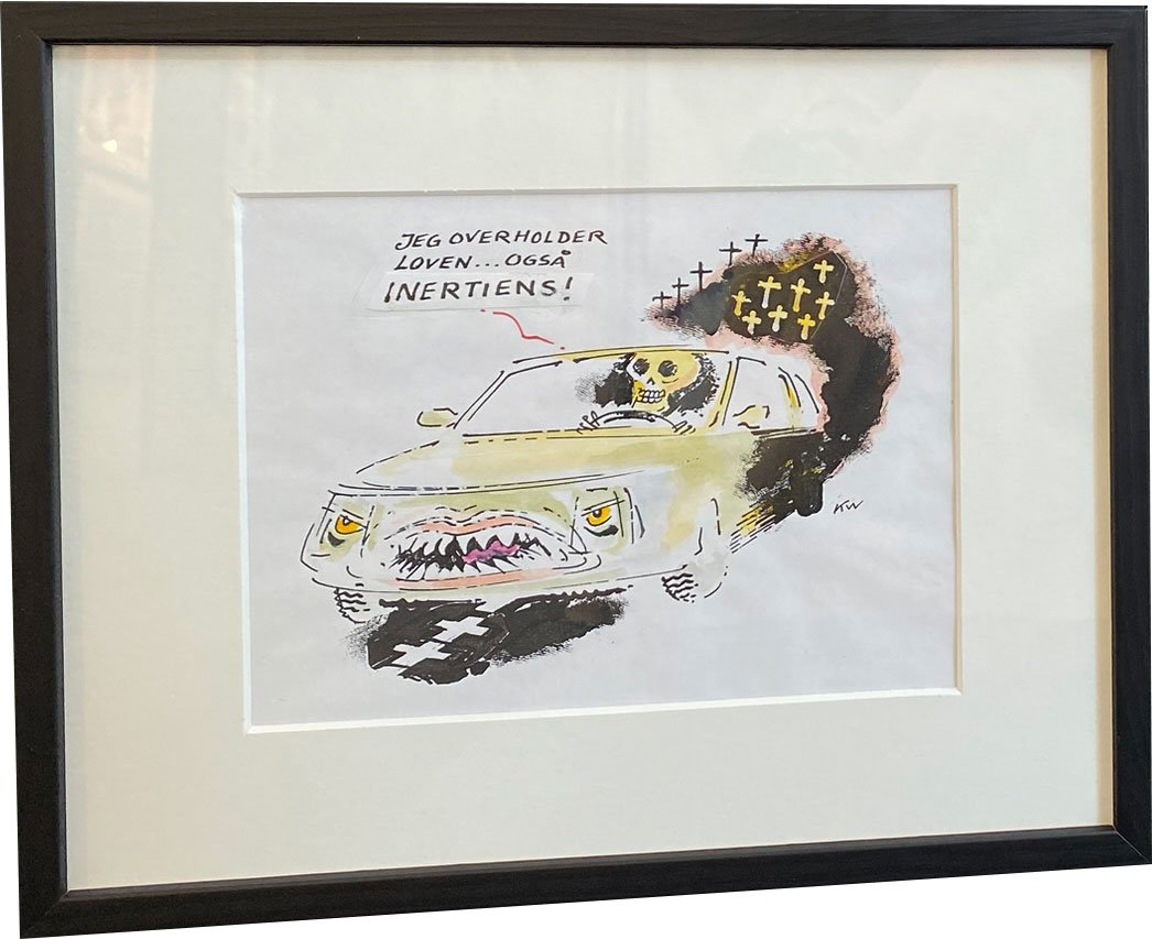 Kurt Westergaard 24x30cm - Kurt Westergaard - Galleri Art Expo